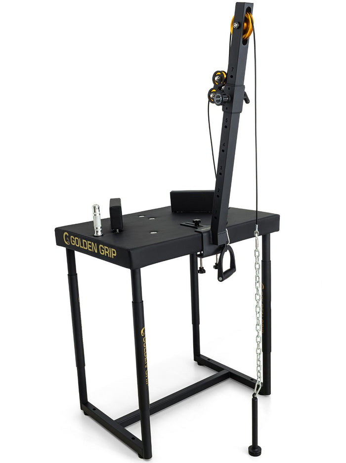 Arm Wrestling Pulley System for Precise Table Training