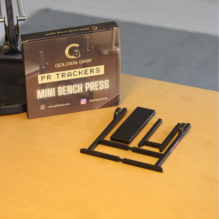 Mini Bench Press PR Tracker for Lifters | Golden Grip