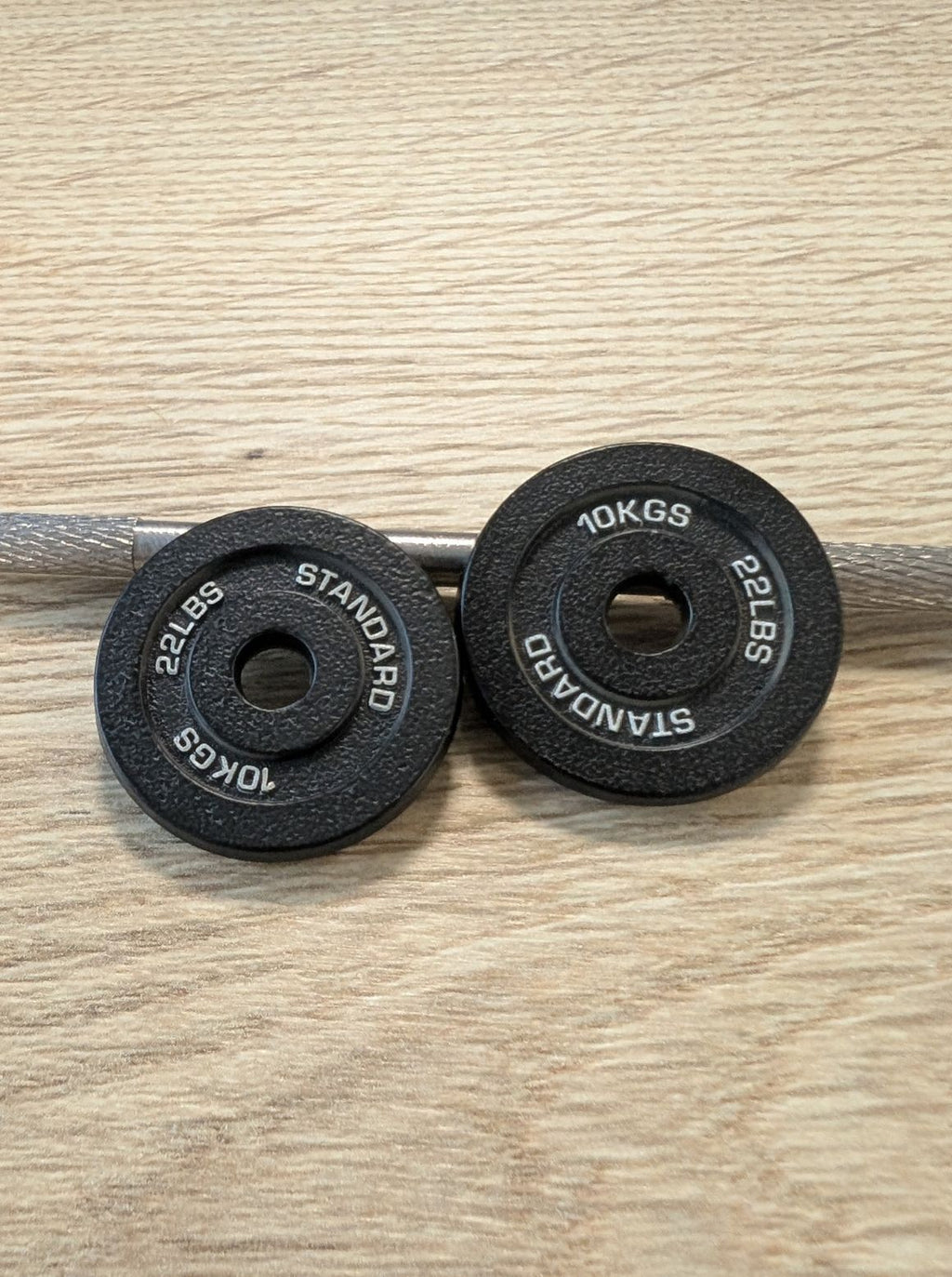 Mini Weight Plate 10kg/22lbs | PR Tracker for Lifts