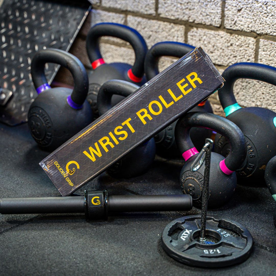 Golden Grip Wrist Roller | Get a Golden Grip | #1 IN GRIP TRAINING